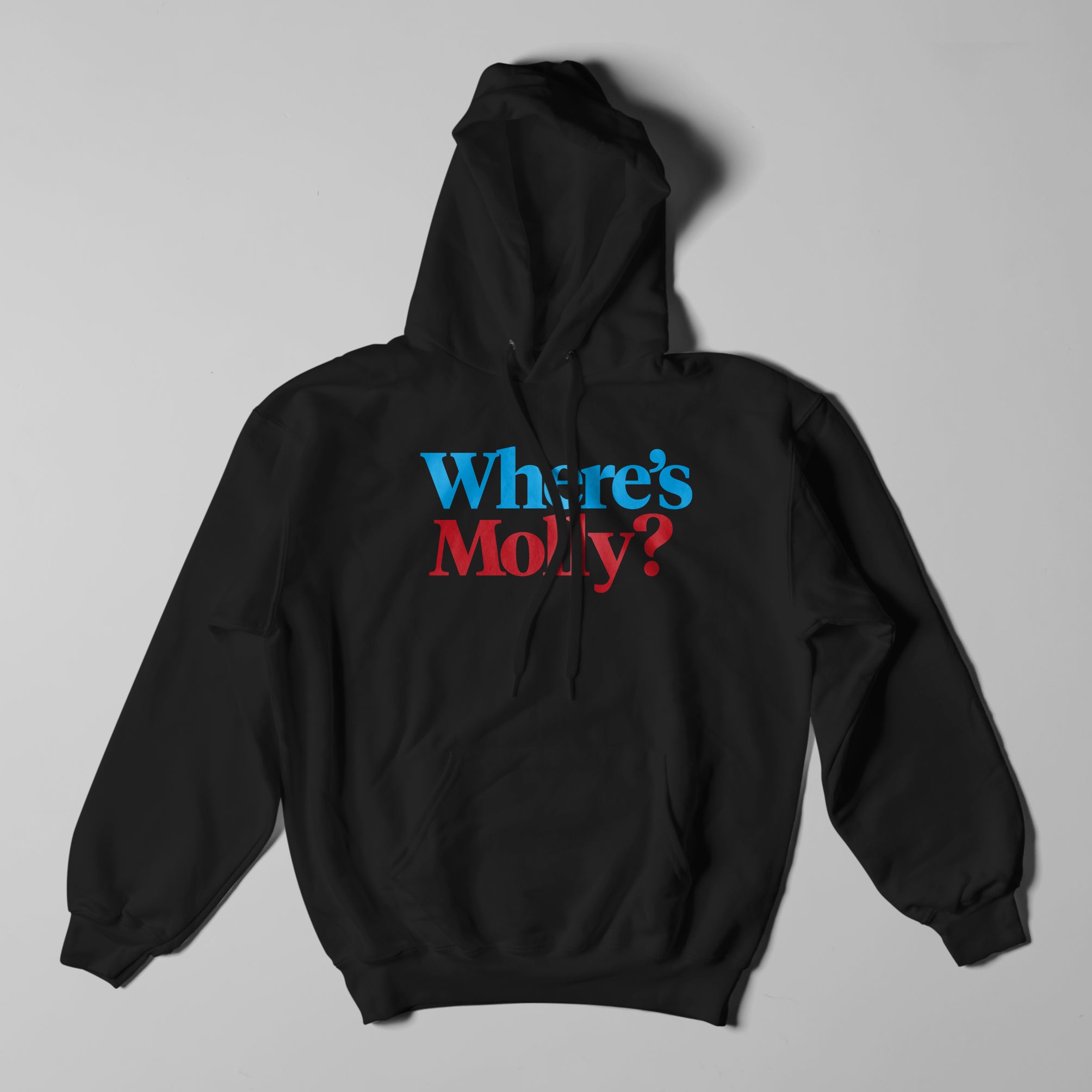 Where's Molly Hoodie - Black & Kwote Clothing