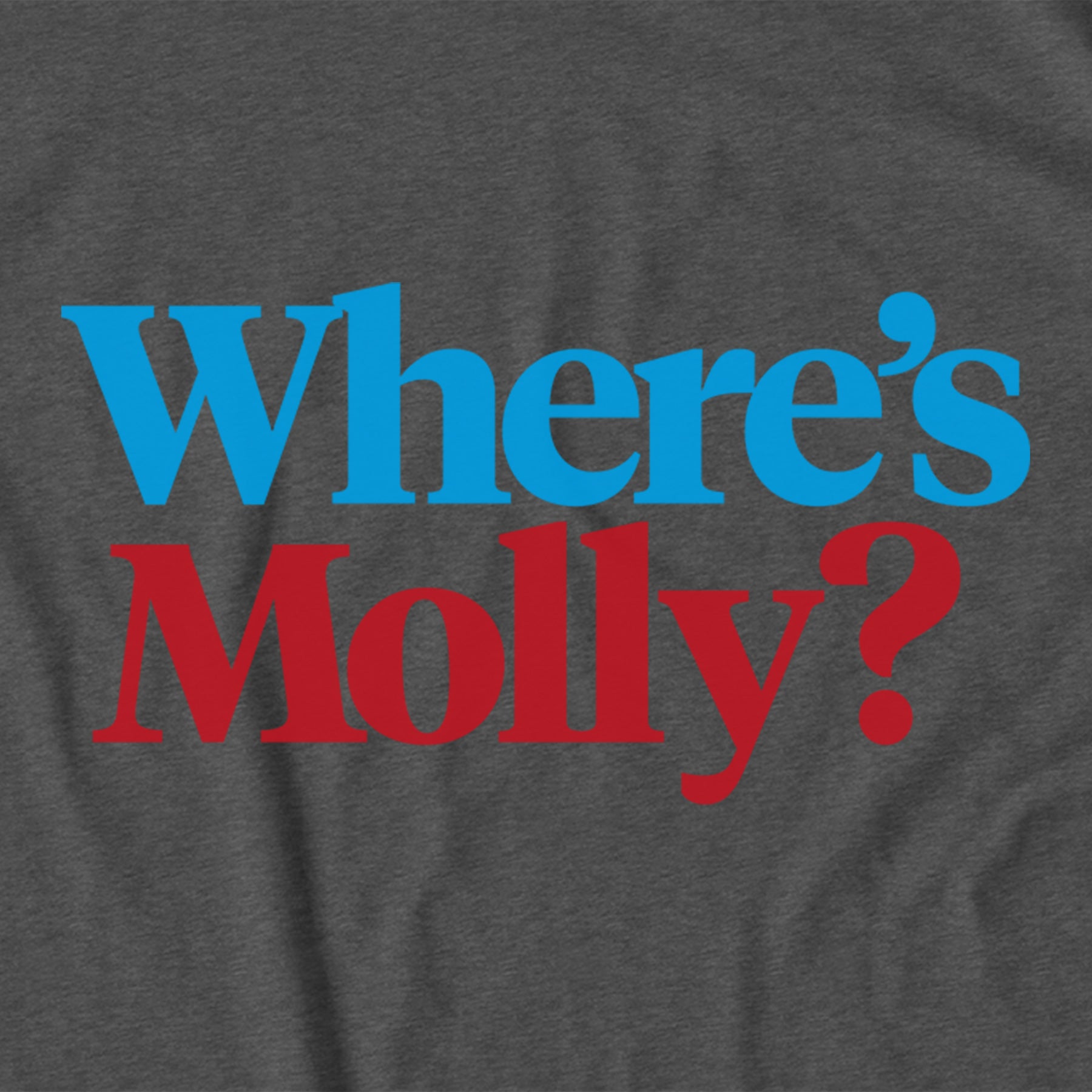 Where's Molly Hoodie - Deep Heather & Kwote Clothing